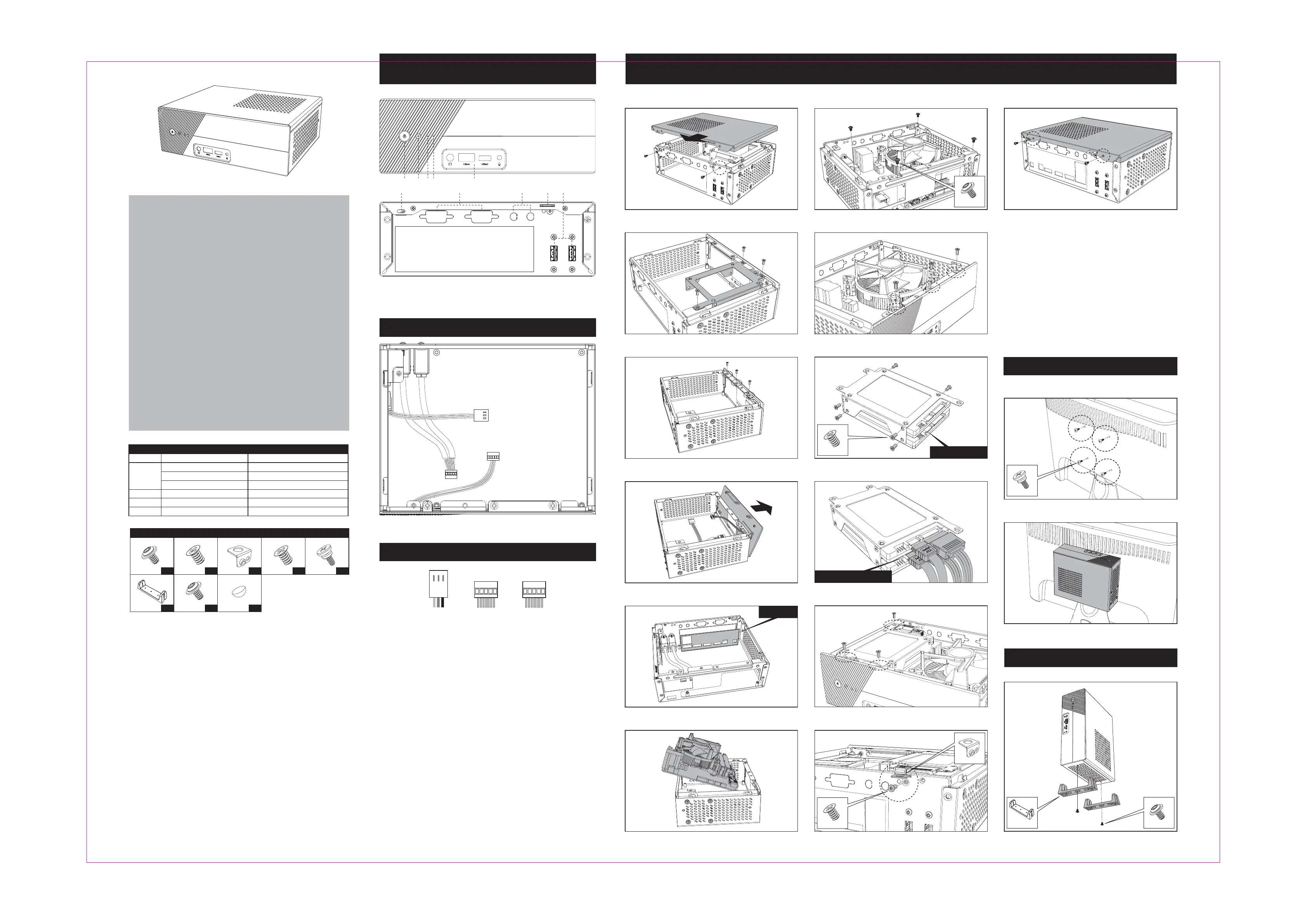 Akasa Cypher A-STX04-M2B Bedienungsanleitung (1 Seiten)
