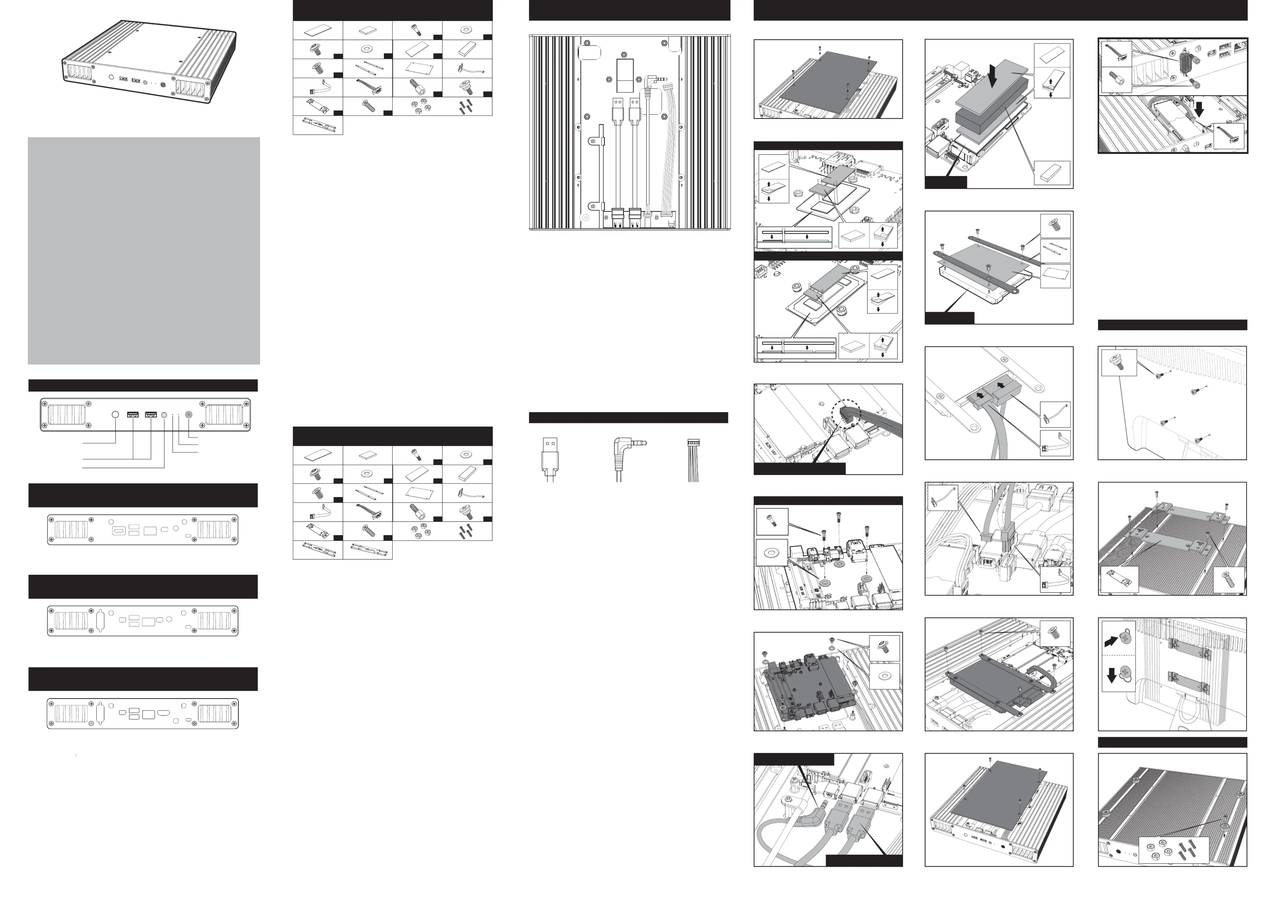 Akasa Plato A-NUC27-M1B Bedienungsanleitung (1 Seiten)