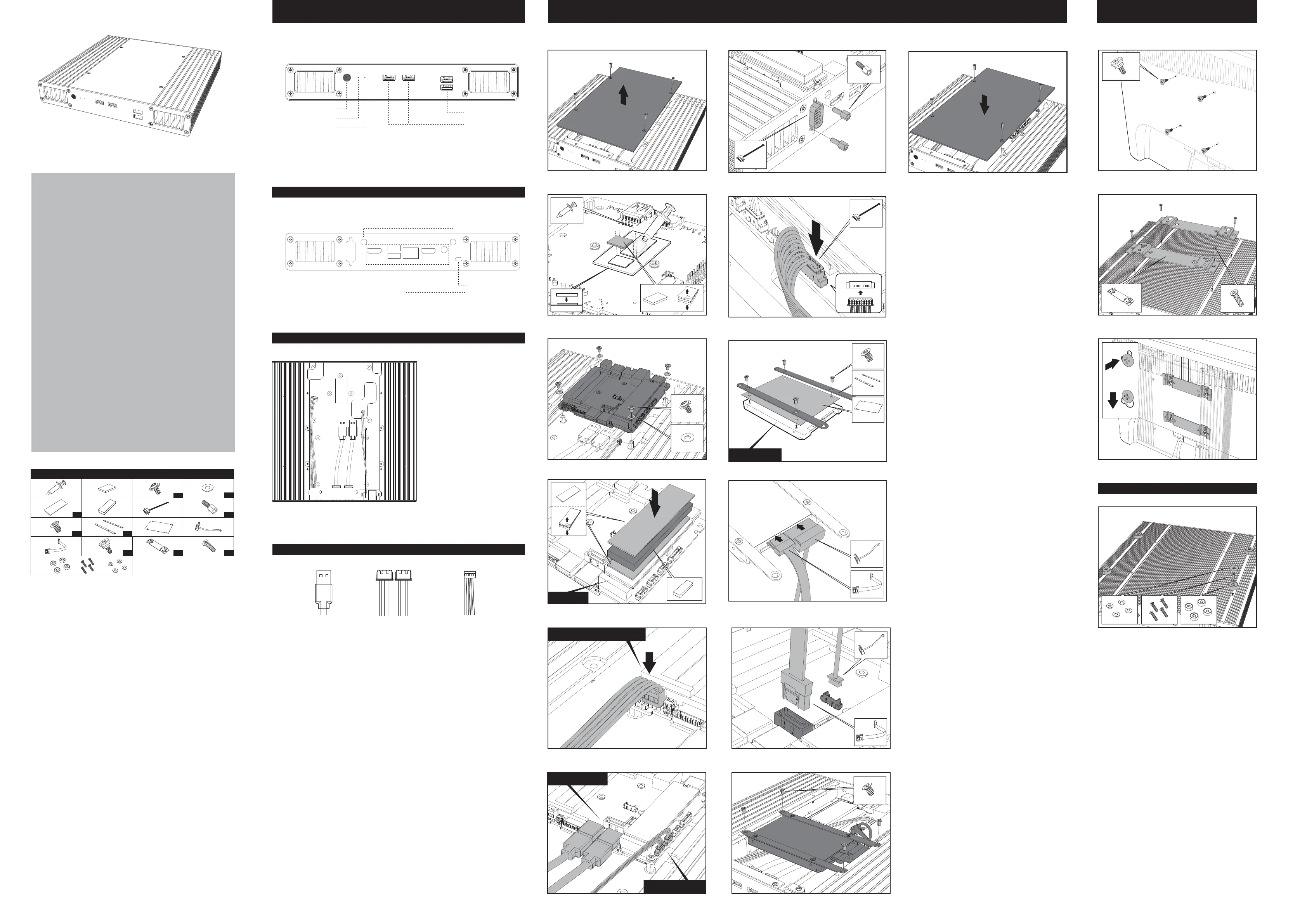 Akasa Plato A-NUC39-M1B Bedienungsanleitung (1 Seiten)