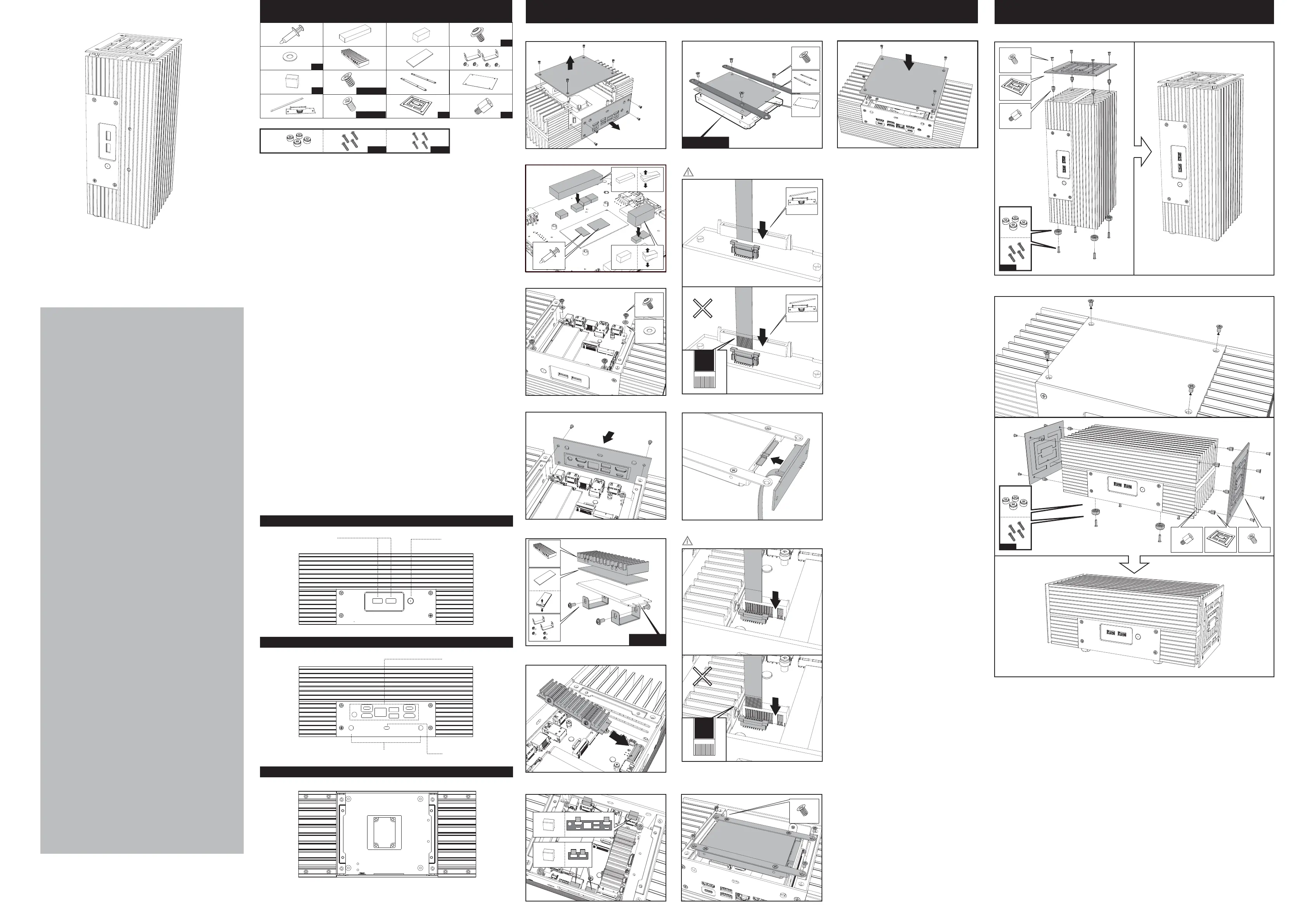 Akasa Turing A-NUC68-M1B Bedienungsanleitung (1 Seiten)