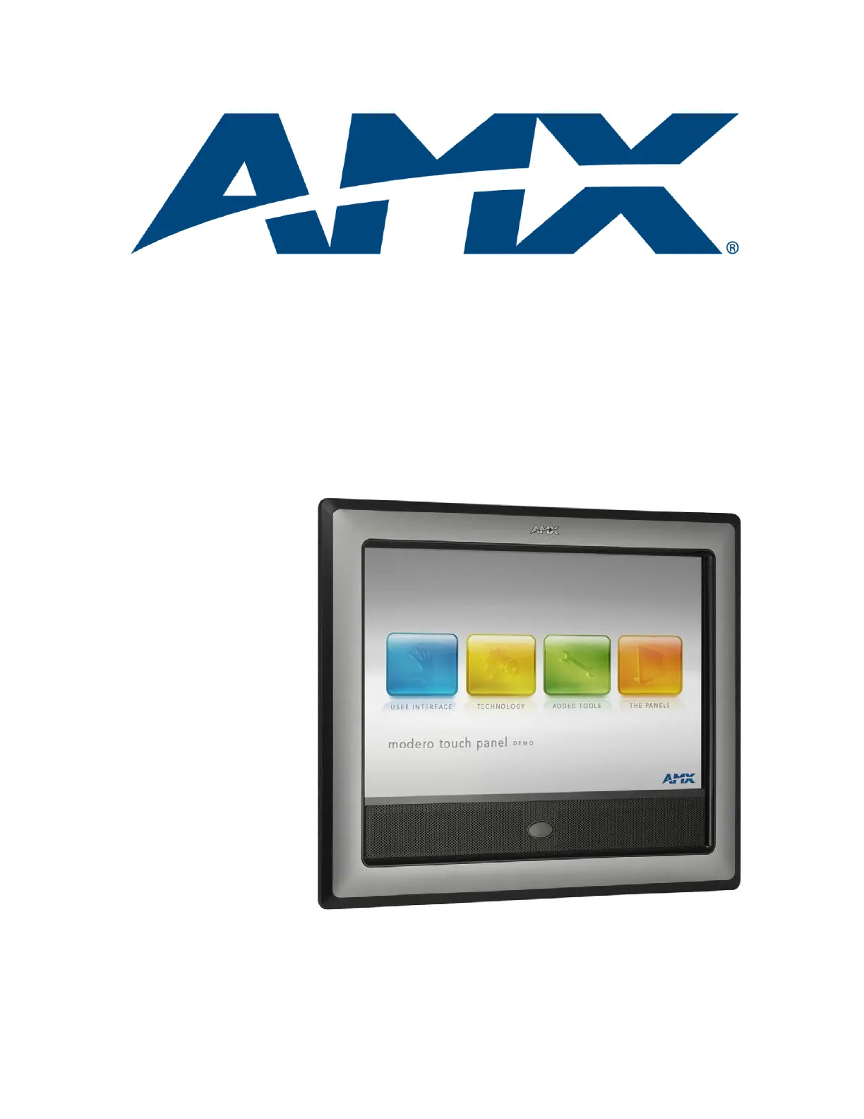 AMX NXT-1200VG RGB Bedienungsanleitung (254 Seiten)