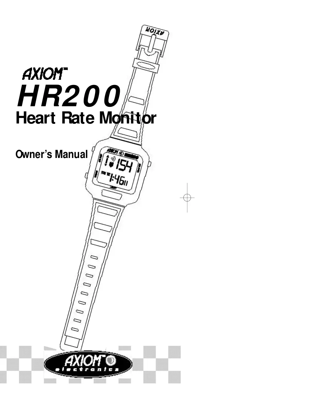 Axiom HR200 Bedienungsanleitung (11 Seiten)