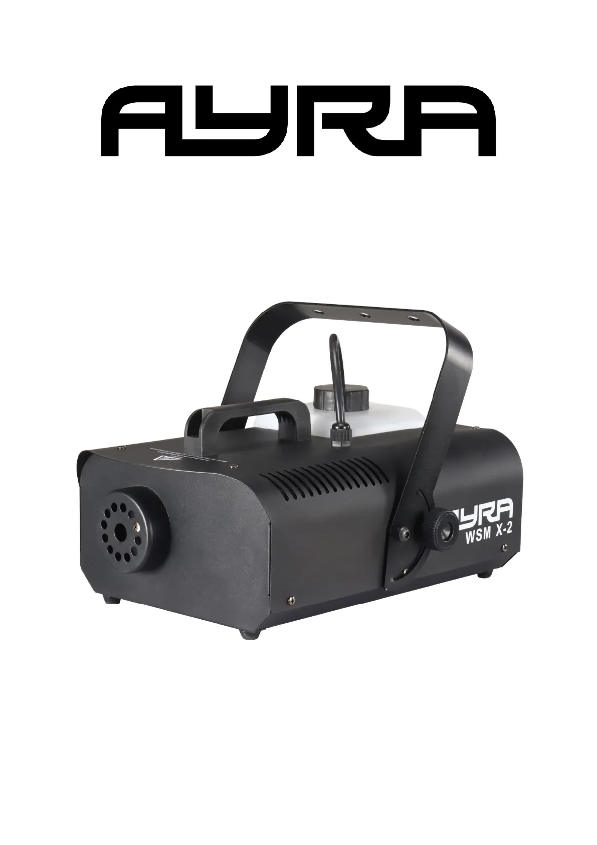 Ayra WSM X-1 Bedienungsanleitung (22 Seiten)