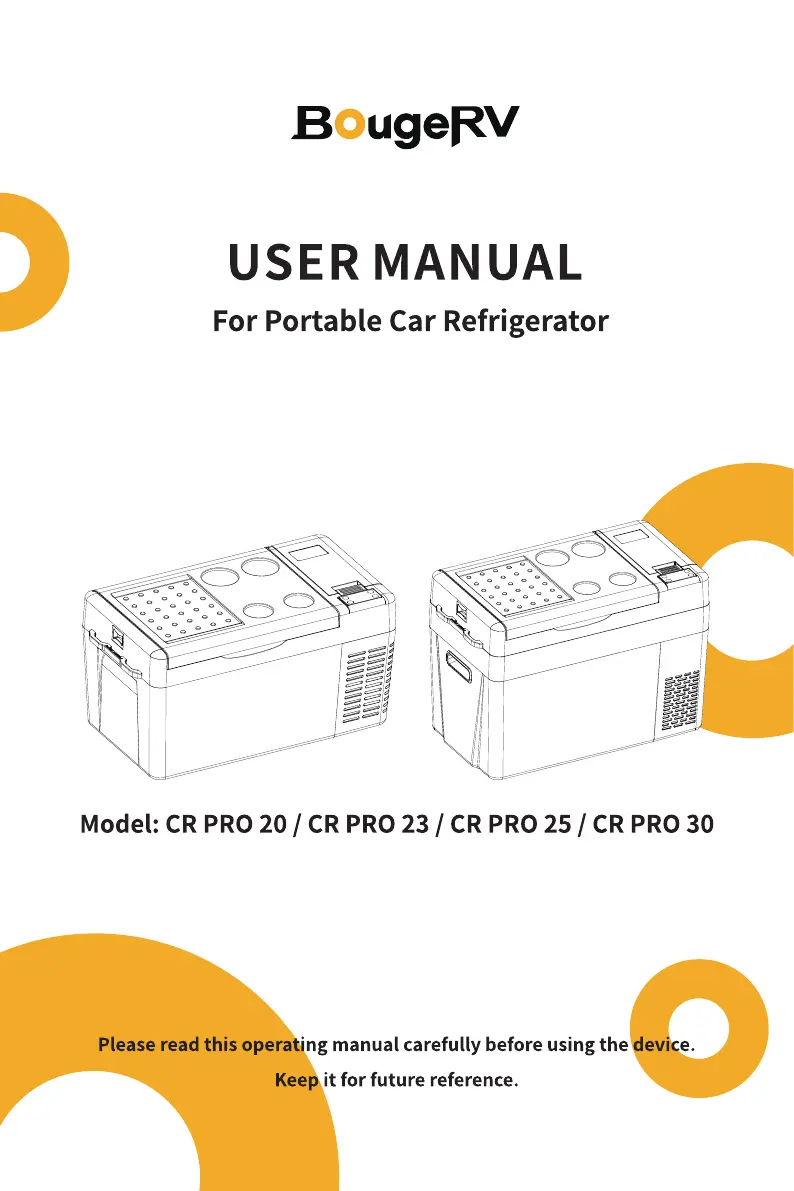 BougeRV CR PRO 21 Bedienungsanleitung (20 Seiten)