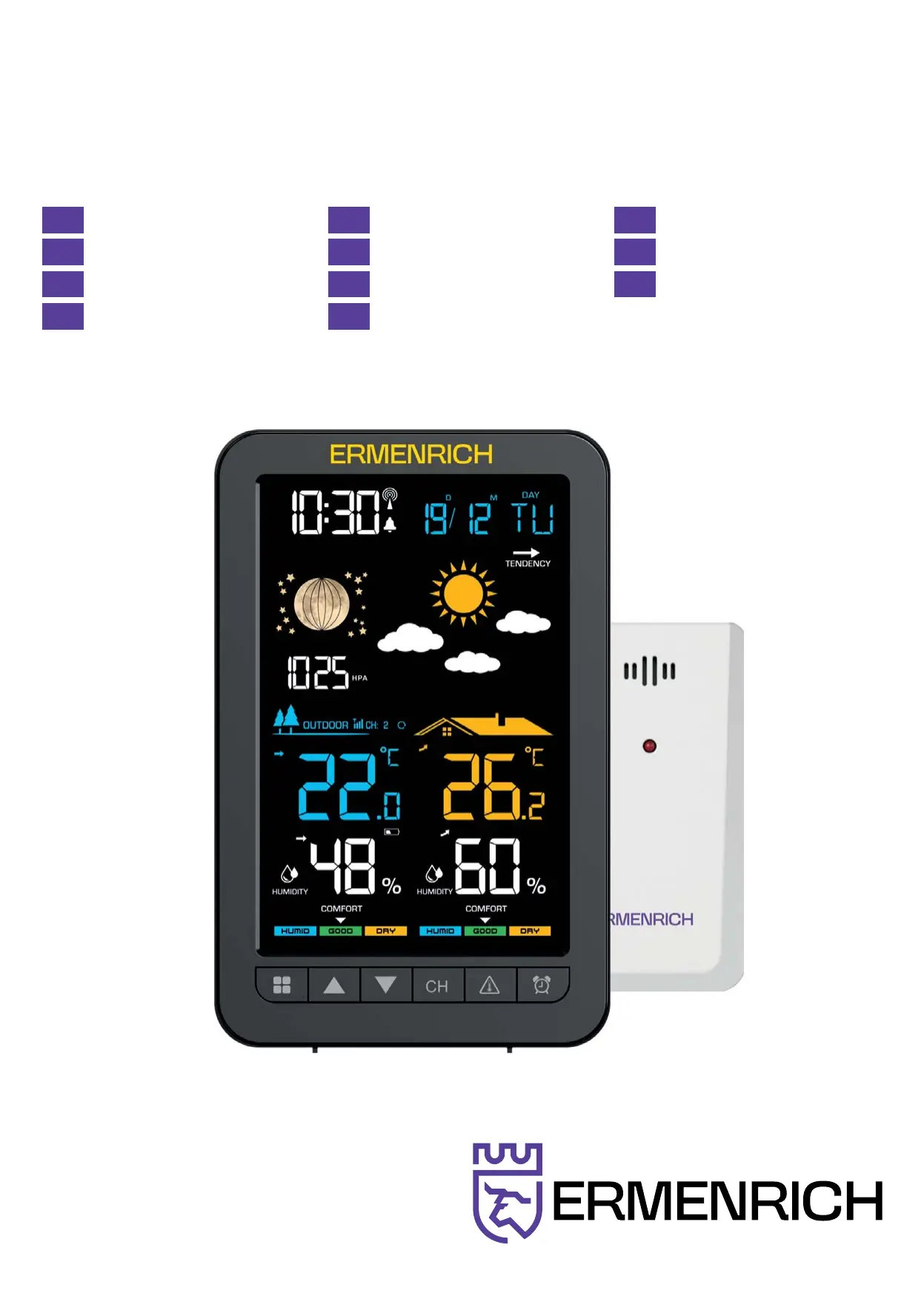 Ermenrich Report WR30 Bedienungsanleitung (36 Seiten)