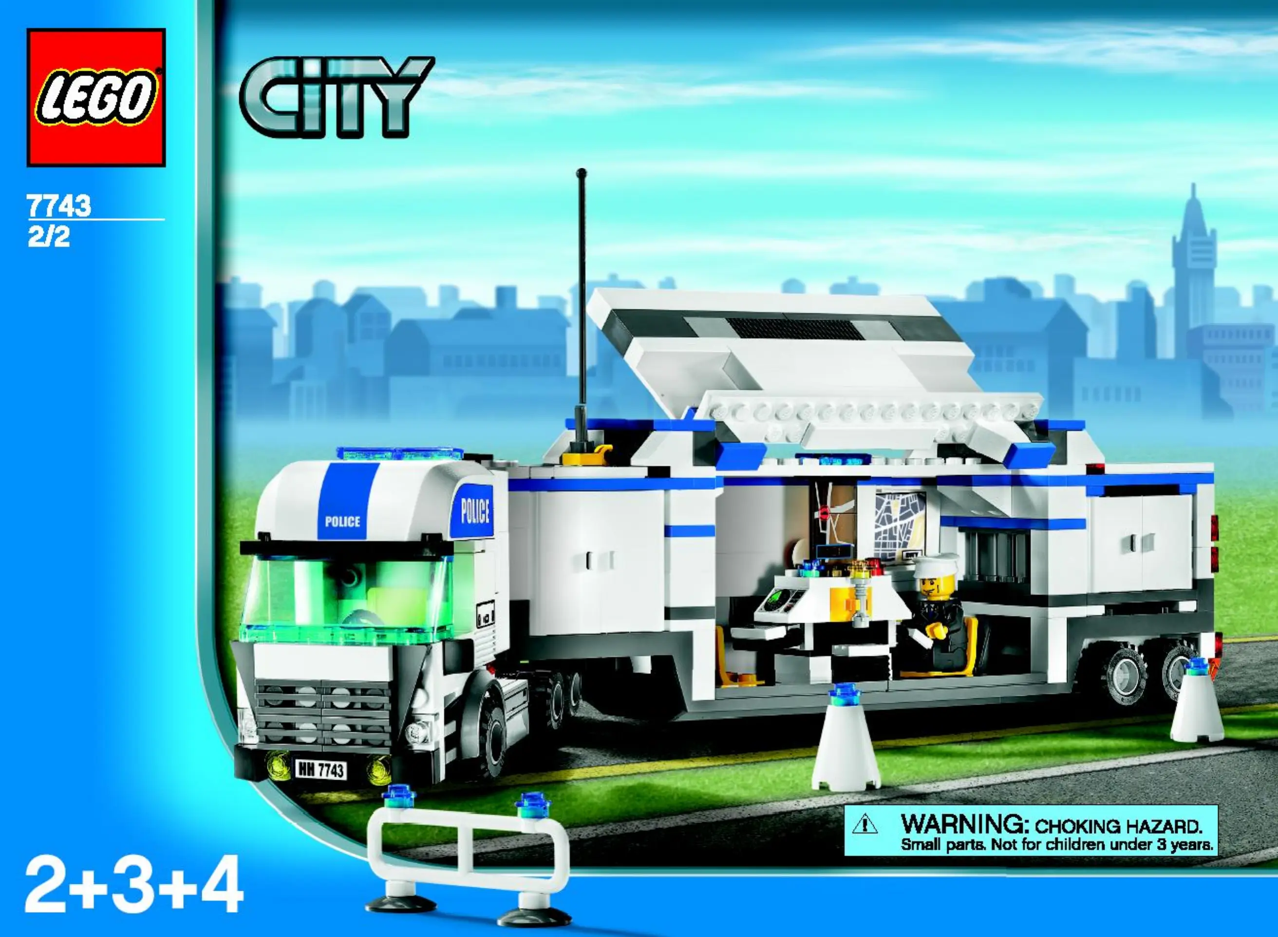 Lego City 7743 Bedienungsanleitung (76 Seiten)