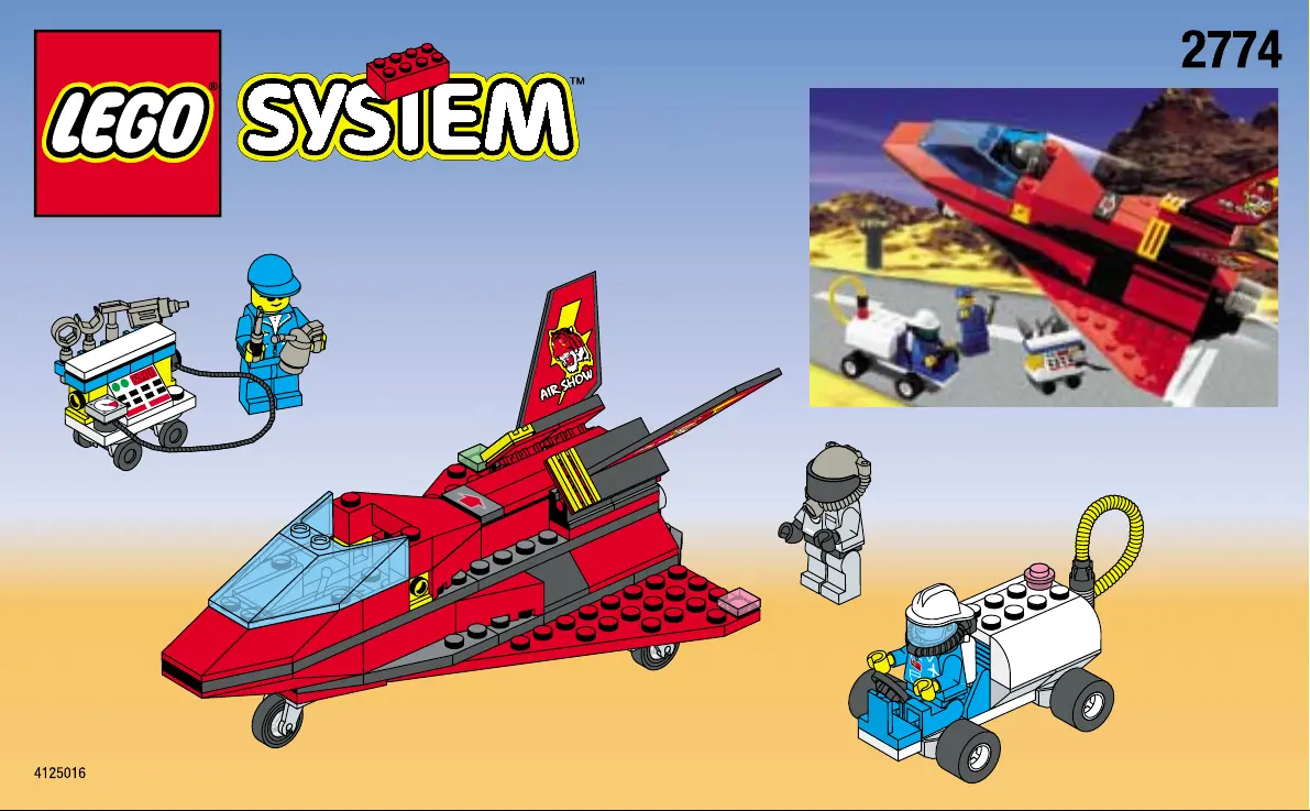Lego System 2774 Bedienungsanleitung (24 Seiten)