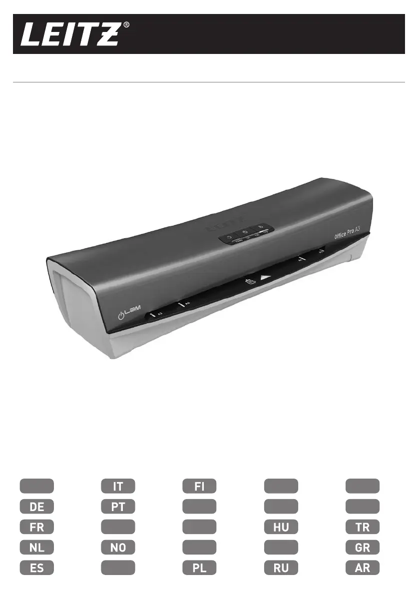 Leitz iLAM Office Pro Bedienungsanleitung (56 Seiten)
