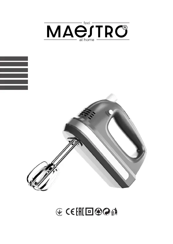 Maestro MR-501 Bedienungsanleitung (48 Seiten)