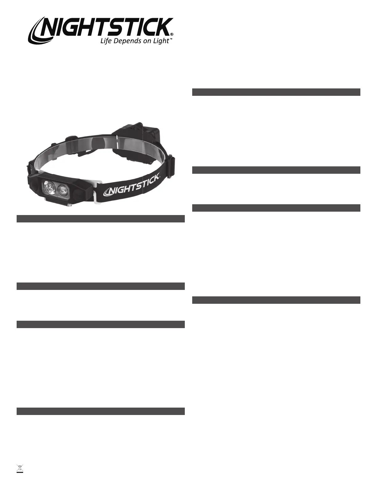 NightStick NSP-4616B Bedienungsanleitung (2 Seiten)