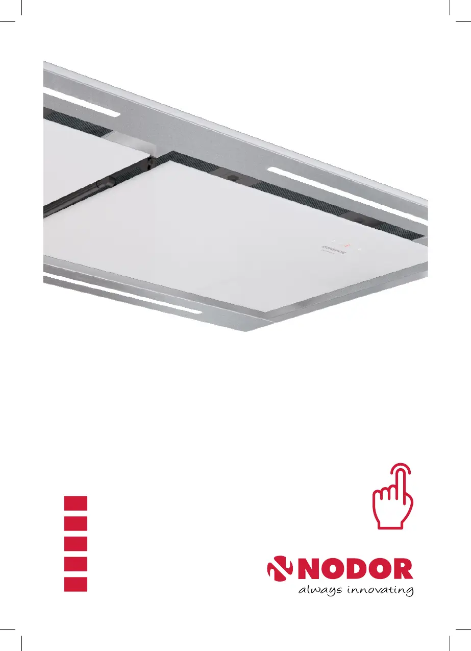 Nodor NorBreeze ISLA CUBE GLASS 60 Bedienungsanleitung (24 Seiten)