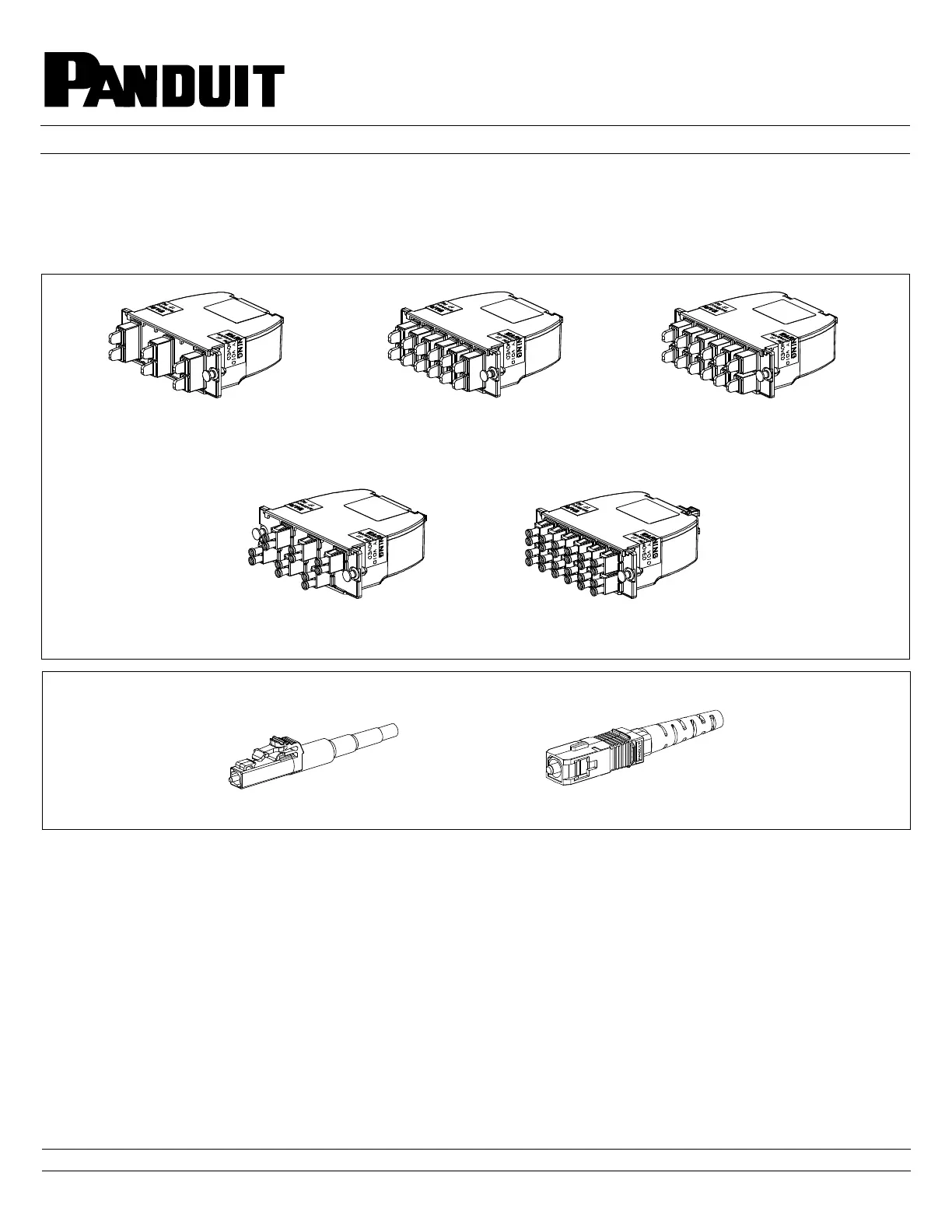 Panduit FC2ZO-24-10AF Bedienungsanleitung (2 Seiten)
