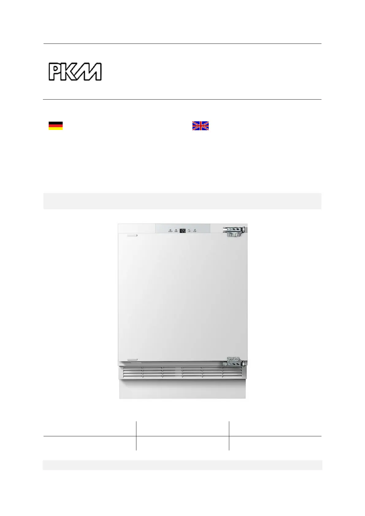 PKM KS117.4 UB Bedienungsanleitung (108 Seiten)