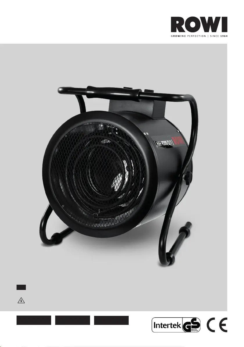 ROWI HIH 2000/1/1 Bedienungsanleitung (20 Seiten)