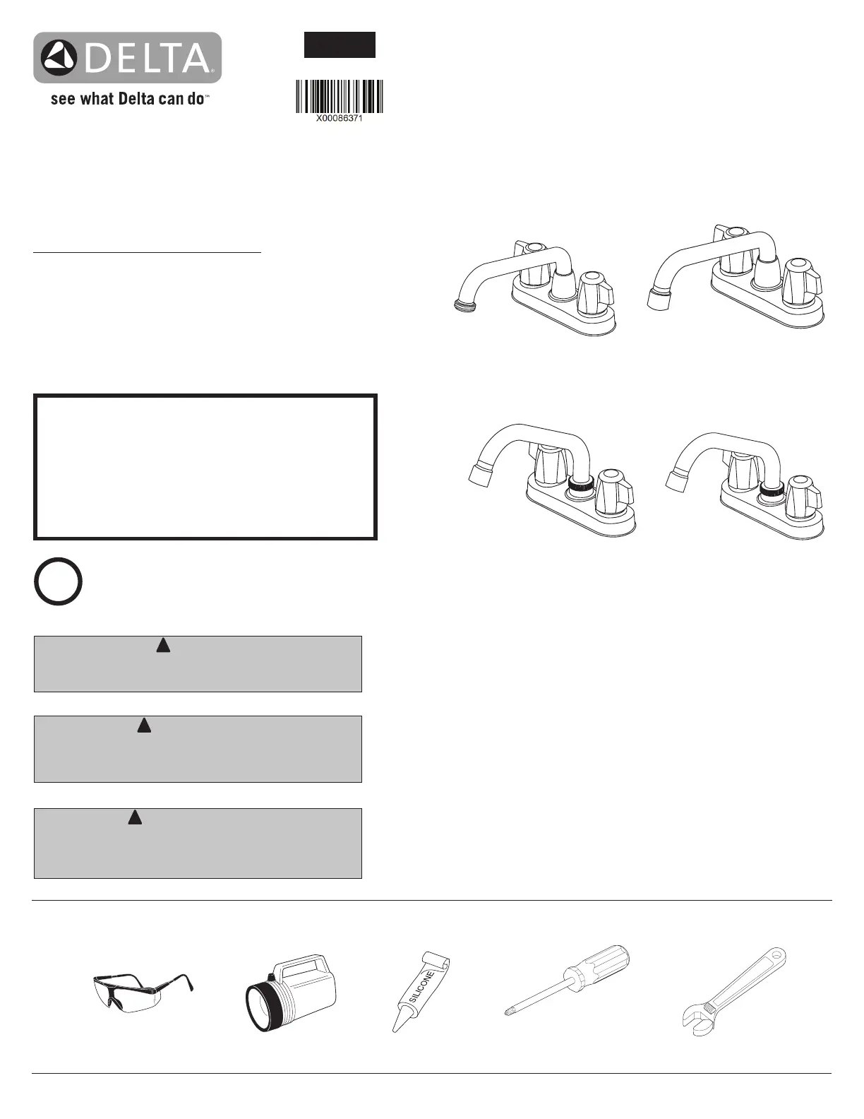 Delta 2133LF Handleiding (6 Pagina's)