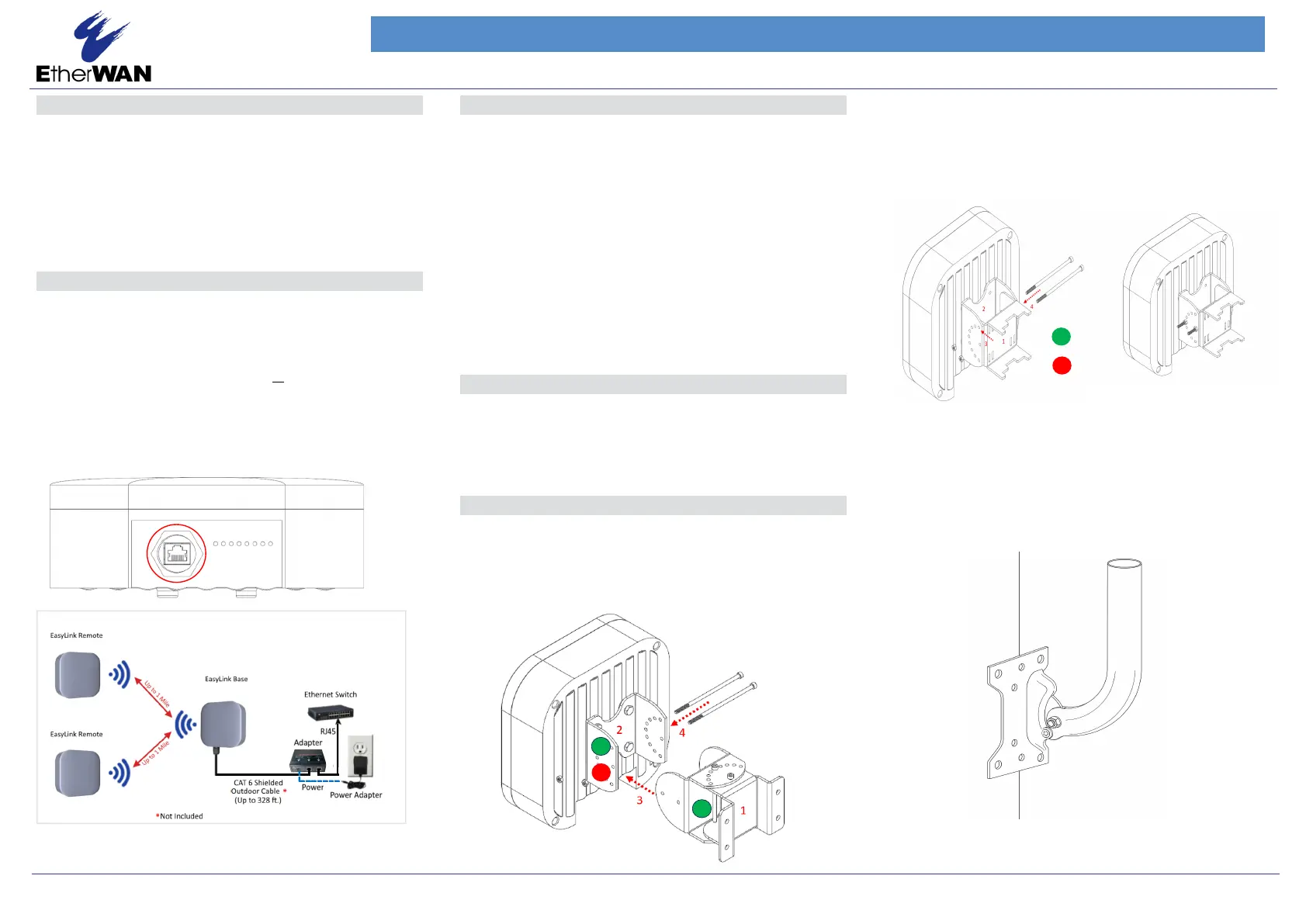EtherWAN EasyLink Pro MP Handleiding (2 Pagina's)