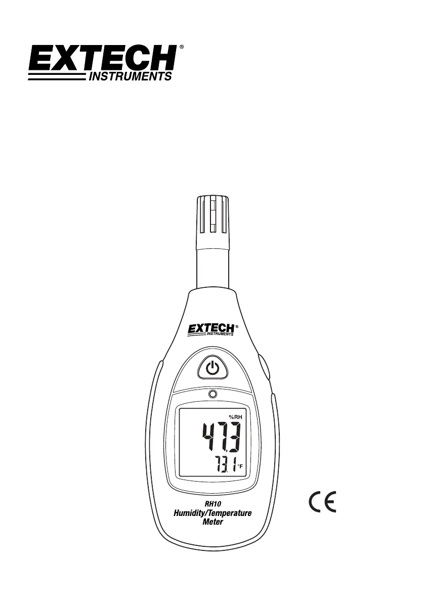 Extech RH10 Handleiding (7 Pagina's)