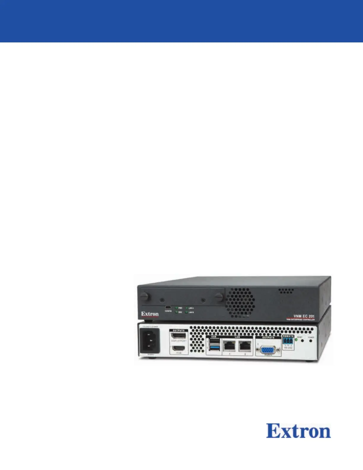 Extron VNM EC 201 Handleiding (214 Pagina's)