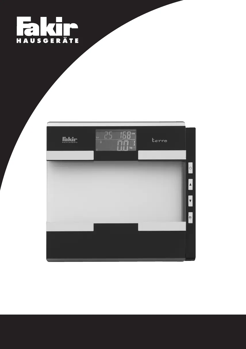 Fakir TERRO Handleiding (12 Pagina's)