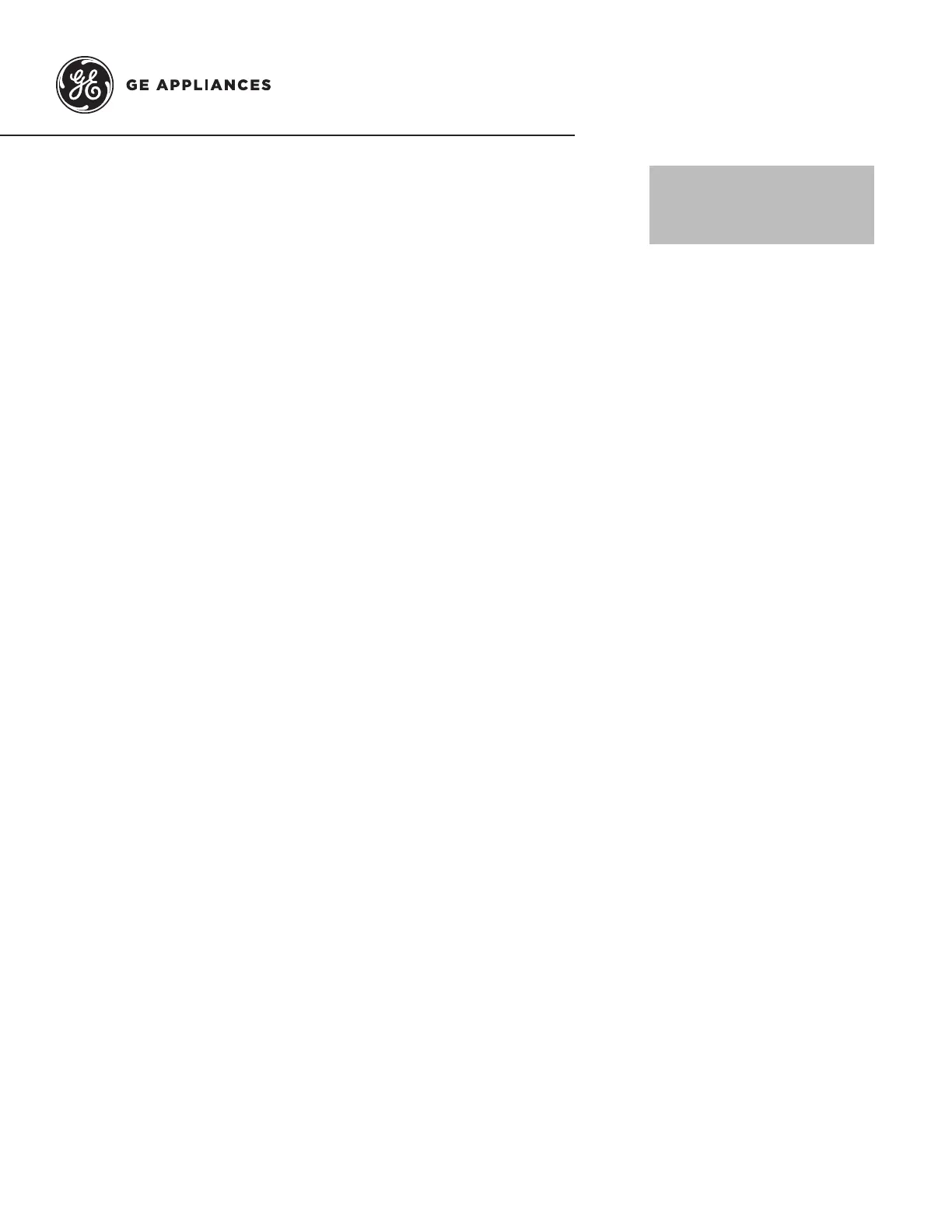 GE GFC520N Handleiding (48 Pagina's)