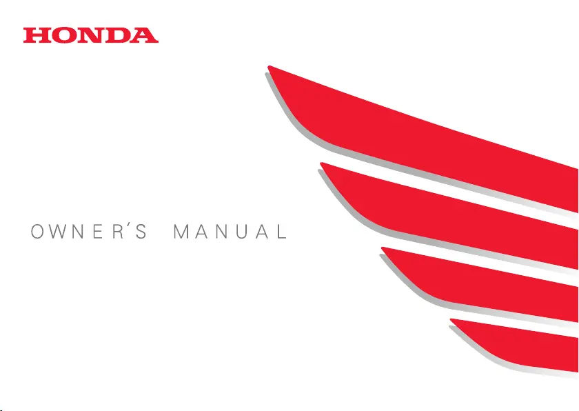 Honda TMX Supremo (2024) Handleiding (96 Pagina's)