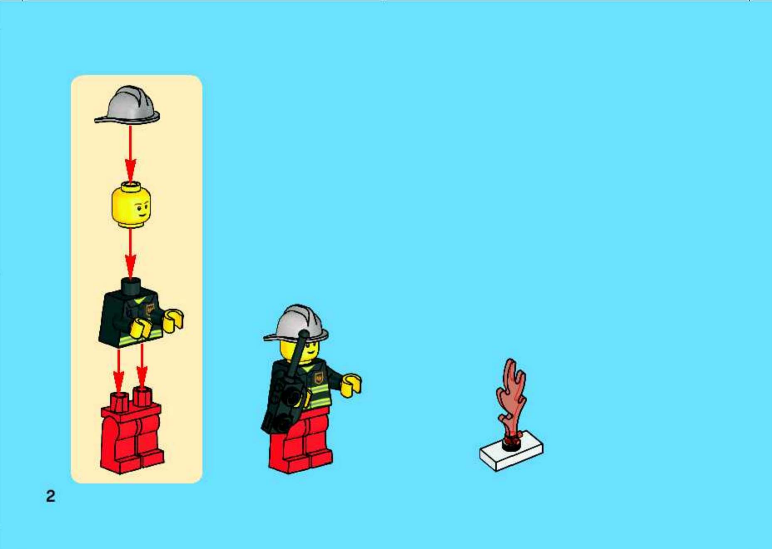 Lego ® Fire Fighter Building Set Handleiding (48 Pagina's)