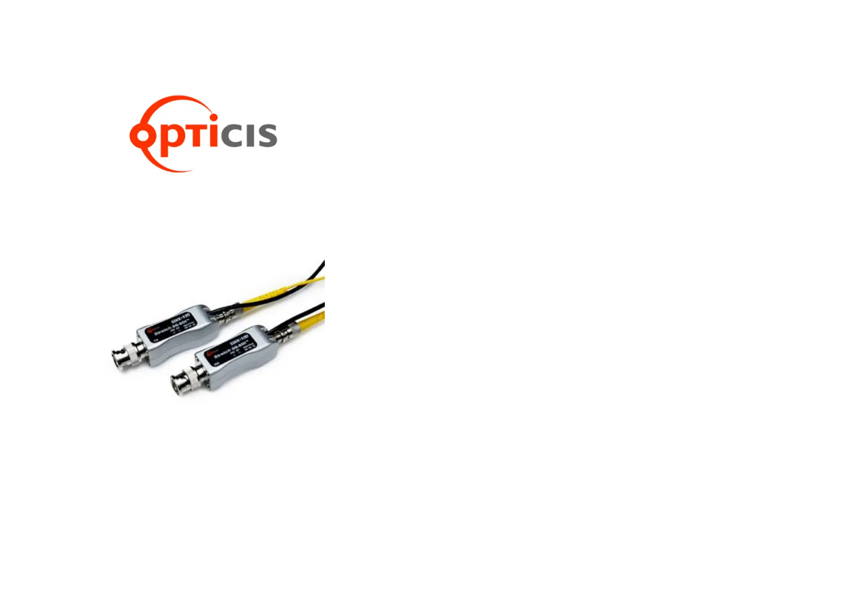 Opticis SDIX-100-TR Handleiding (6 Pagina's)