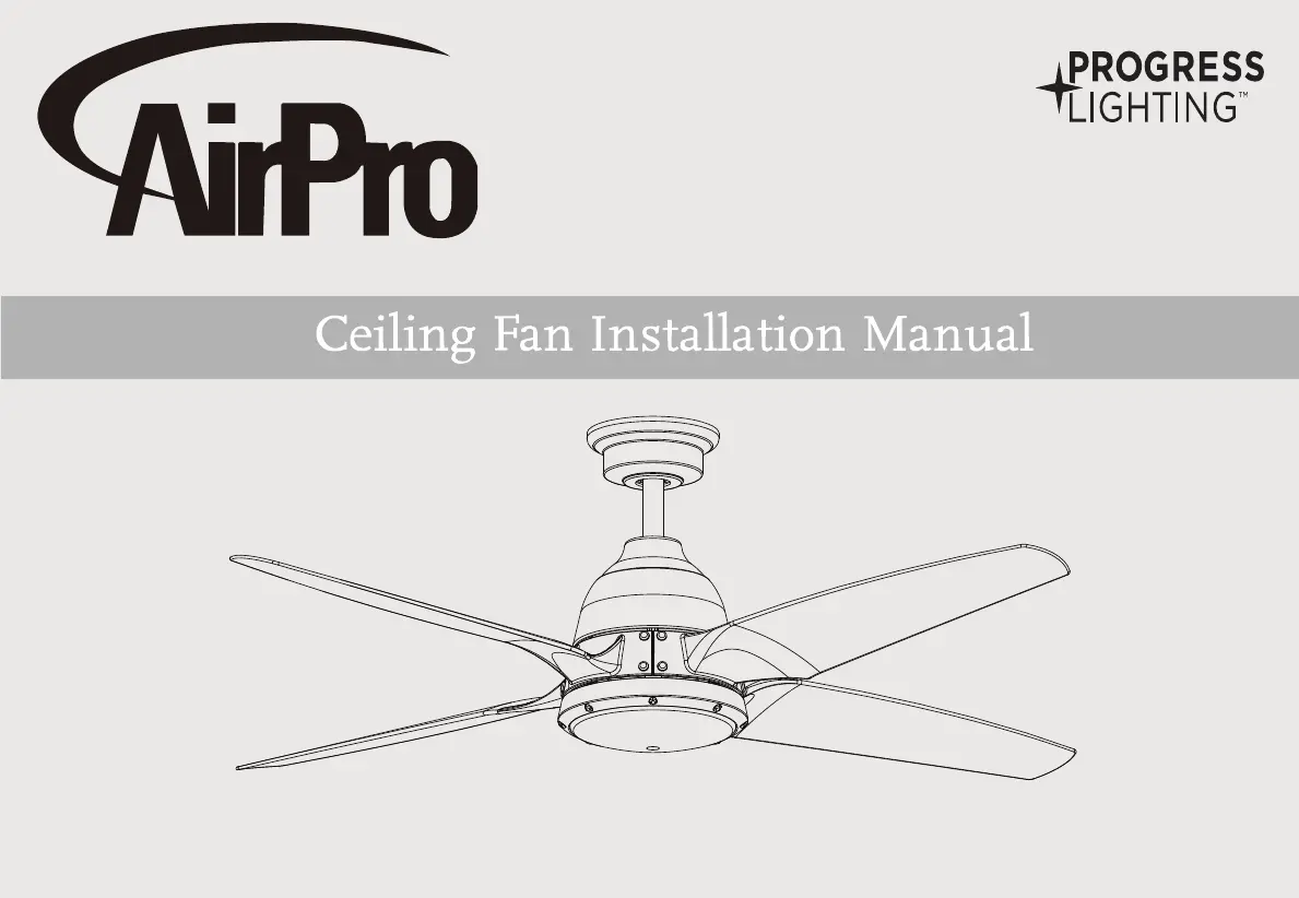 Progress Lighting P250009 Handleiding (48 Pagina's)