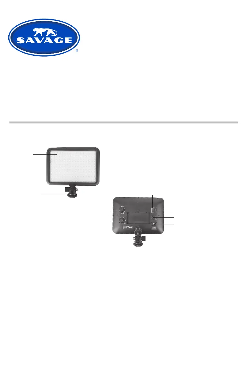 Savage LED204 Handleiding (2 Pagina's)