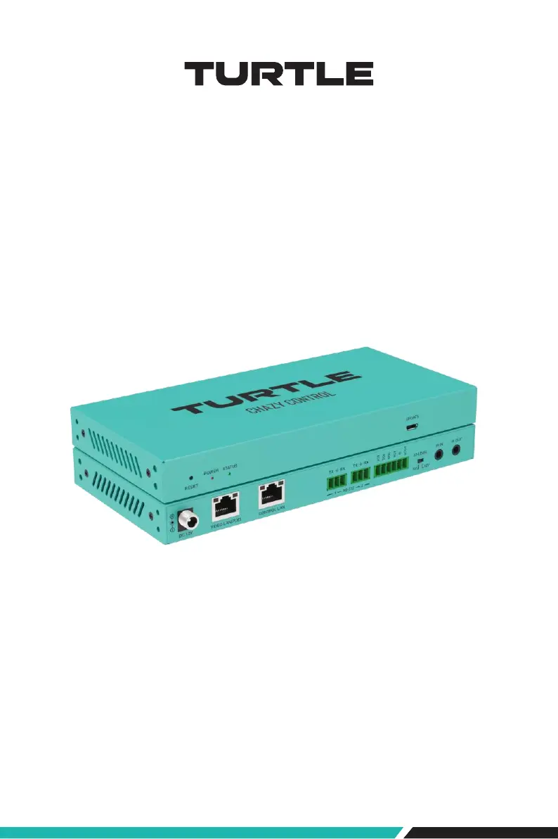 Turtle CHAZY Control Handleiding (43 Pagina's)