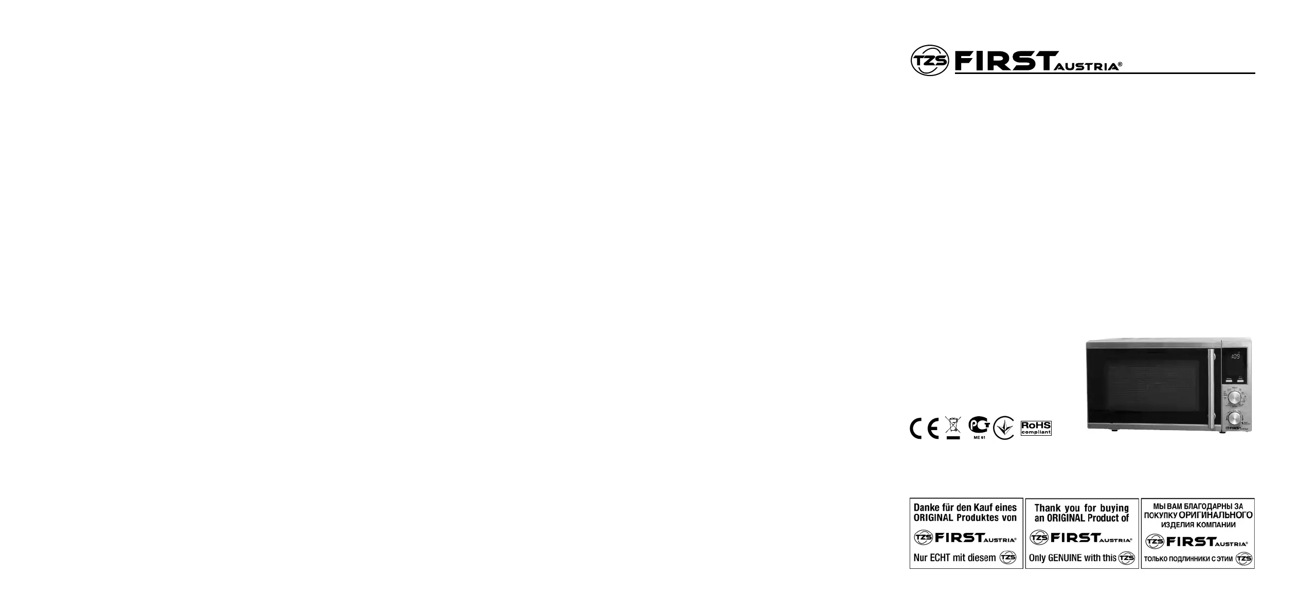 TZS First Austria FA-5002-3 Handleiding (52 Pagina's)