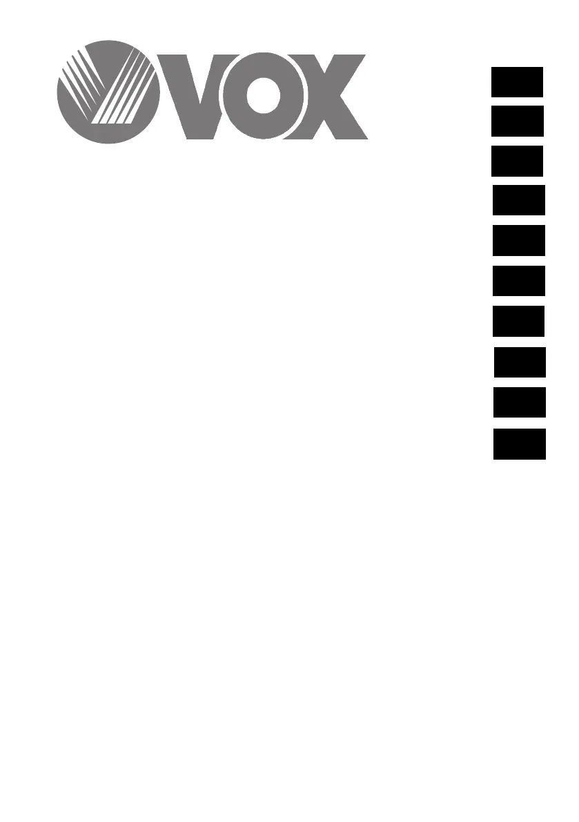 Vox HCC708B Handleiding (65 Pagina's)