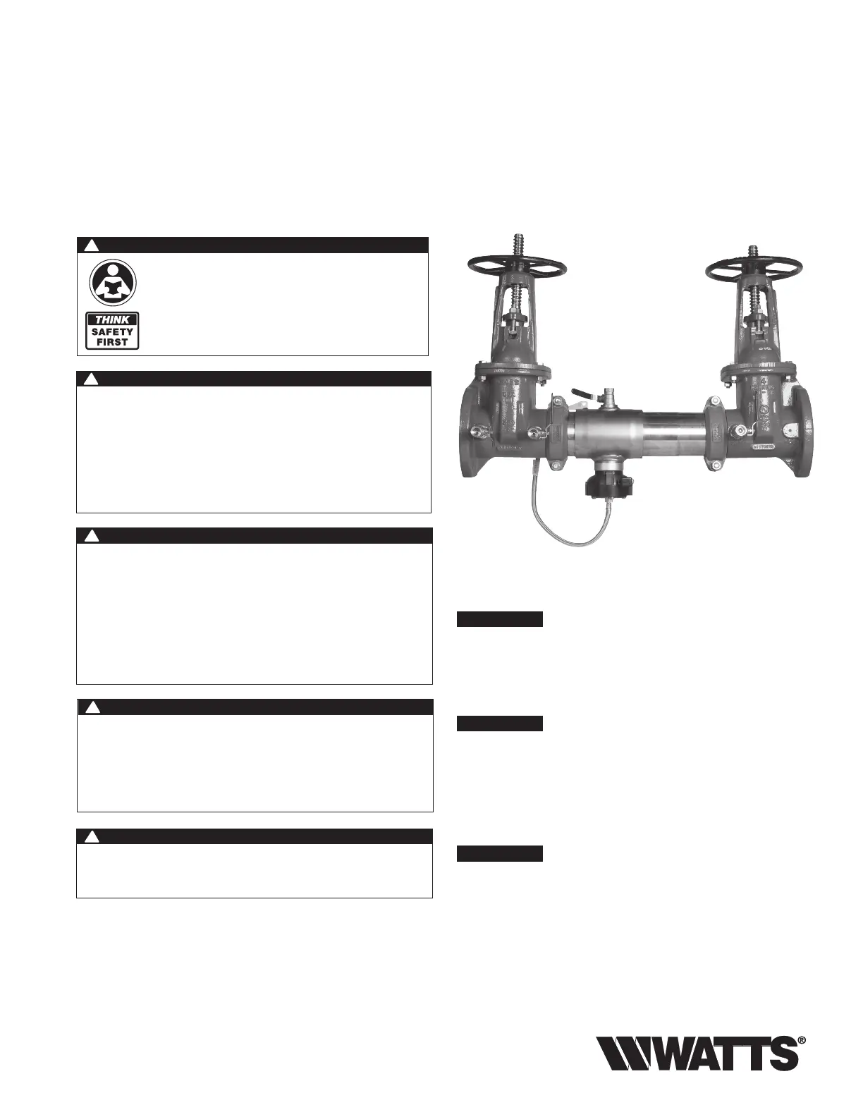 Watts 957-NRS-FS Handleiding (24 Pagina's)